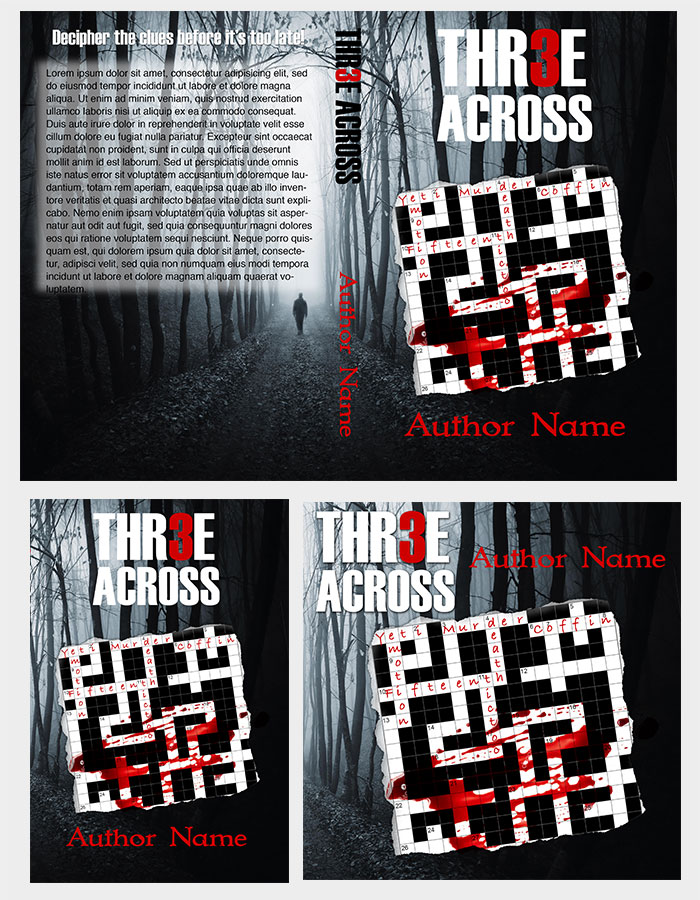 Thr3e Across – Professional Book Covers by ThemeScape
